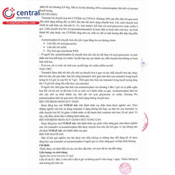 [CHÍNH HÃNG] Thuốc Yuraf Tab: Hạ sốt – giảm đau nhanh và hiệu quả