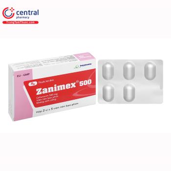 [CHÍNH HÃNG] Thuốc Zanimex 500- Kháng sinh điều trị nhiễm khuẩn