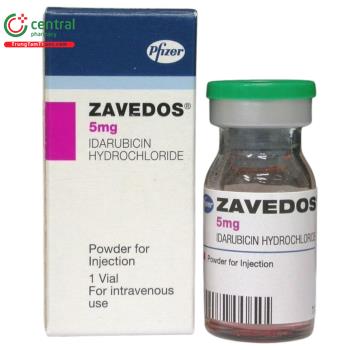 Thuốc Zavedos 5mg điều trị bệnh bạch cầu cấp tính, lymphoblastic
