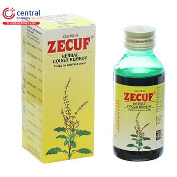 [CHÍNH HÃNG] Thuốc Zecuf Herbal Syrup - giảm ho long đờm hiệu quả
