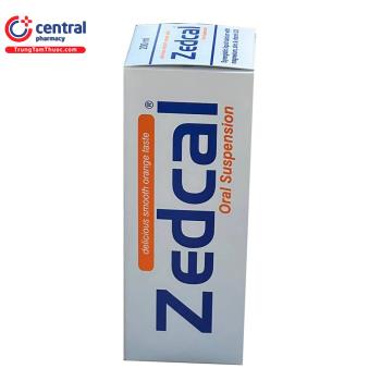 Siro Zedcal 100ml - Bổ sung calci, kẽm, magie, phòng ngừa còi xương
