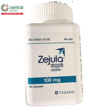 Thuốc Zejula 100mg điều trị ung thư buồng trứng, ống dẫn trứng
