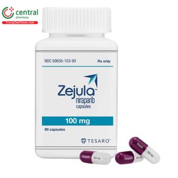 Thuốc Zejula 100mg điều trị ung thư buồng trứng, ống dẫn trứng
