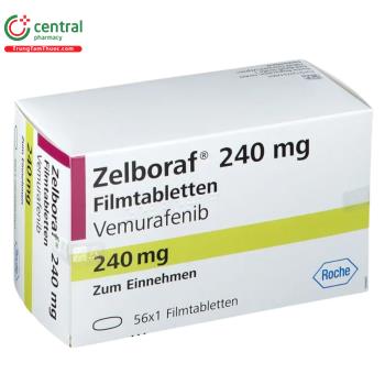 Thuốc Zelboraf 240mg điều trị u hắc tố không thể cắt hay có di căn