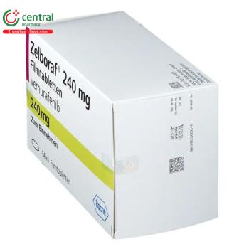 Thuốc Zelboraf 240mg điều trị u hắc tố không thể cắt hay có di căn