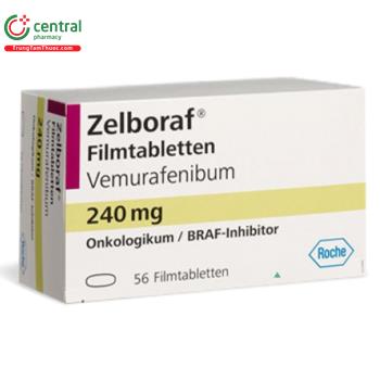 Thuốc Zelboraf 240mg điều trị u hắc tố không thể cắt hay có di căn