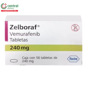 Thuốc Zelboraf 240mg điều trị u hắc tố không thể cắt hay có di căn