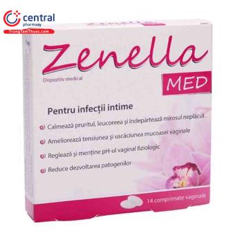 [CHÍNH HÃNG] Thuốc Zenella MED điều trị nhiễm khuẩn đường âm đạo
