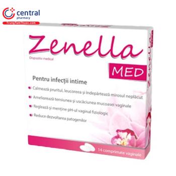 [CHÍNH HÃNG] Thuốc Zenella MED điều trị nhiễm khuẩn đường âm đạo