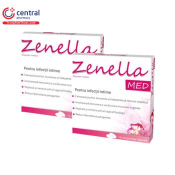 [CHÍNH HÃNG] Thuốc Zenella MED điều trị nhiễm khuẩn đường âm đạo