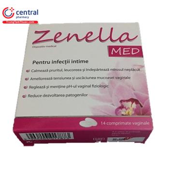 [CHÍNH HÃNG] Thuốc Zenella MED điều trị nhiễm khuẩn đường âm đạo