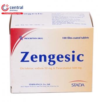 Thuốc Zengesic: công dụng, liều dùng và lưu ý khi sửu dụng