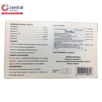 Thuốc Zenka - Hỗ trợ tăng cường sức đề kháng cho cơ thể