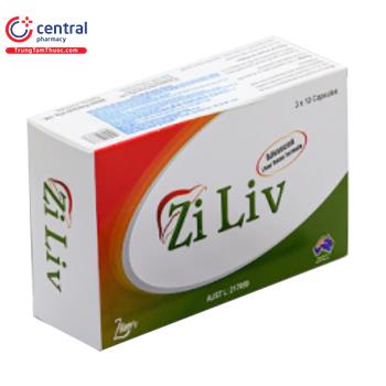 Thuốc Zi Liv - Thực phẩm chức năng giải độc gan của Úc