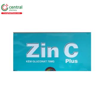 Thuốc Zin C Plus - Giúp ăn ngon, tăng cường sức đề kháng