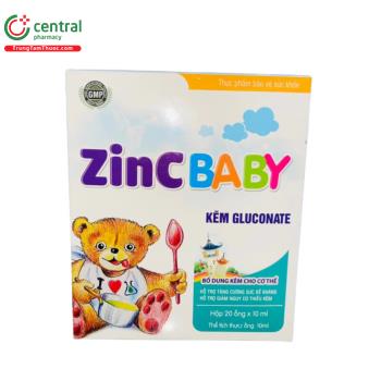 Thuốc Zinc Baby 10ml Olympia tăng cường sức đề kháng cho bé