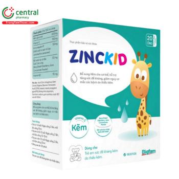Thuốc ZINC KID Bigfam hỗ trợ ăn ngon, bổ sung kẽm cho cơ thể
