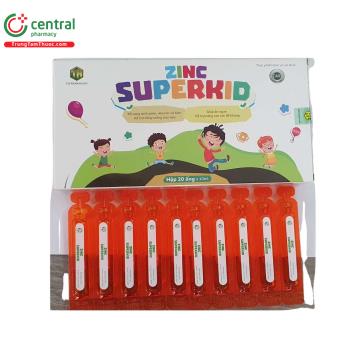 Thuốc ZinC SuperKid hỗ trợ sức khỏe tiêu hóa, cải thiện hấp thu