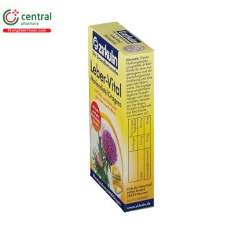 Zirkulin Leber-Vital Mariendistel Dragees giải độc gan, bảo vệ gan