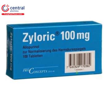 [CHÍNH HÃNG] Thuốc Zyloric 100mg - Điều trị Gout mãn tính, sỏi thận