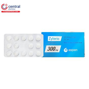 Thuốc Zyloric 300mg điều trị cho bệnh nhân mắc bệnh Gout
