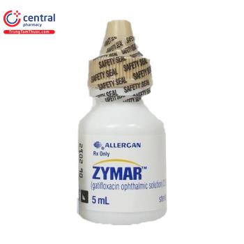 [CHÍNH HÃNG] Thuốc Zymar 5ml - thuốc điều trị nhiễm khuẩn mắt