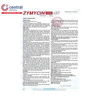 Thuốc Zymycin 500 - Thuốc điều trị nhiễm khuẩn hiệu quả