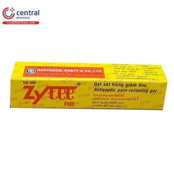[CHÍNH HÃNG] Thuốc Zytee RB 10ml - Gel điều trị đau răng, nhiệt miệng
