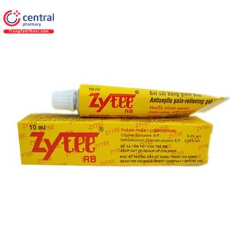 [CHÍNH HÃNG] Thuốc Zytee RB 10ml - Gel điều trị đau răng, nhiệt miệng