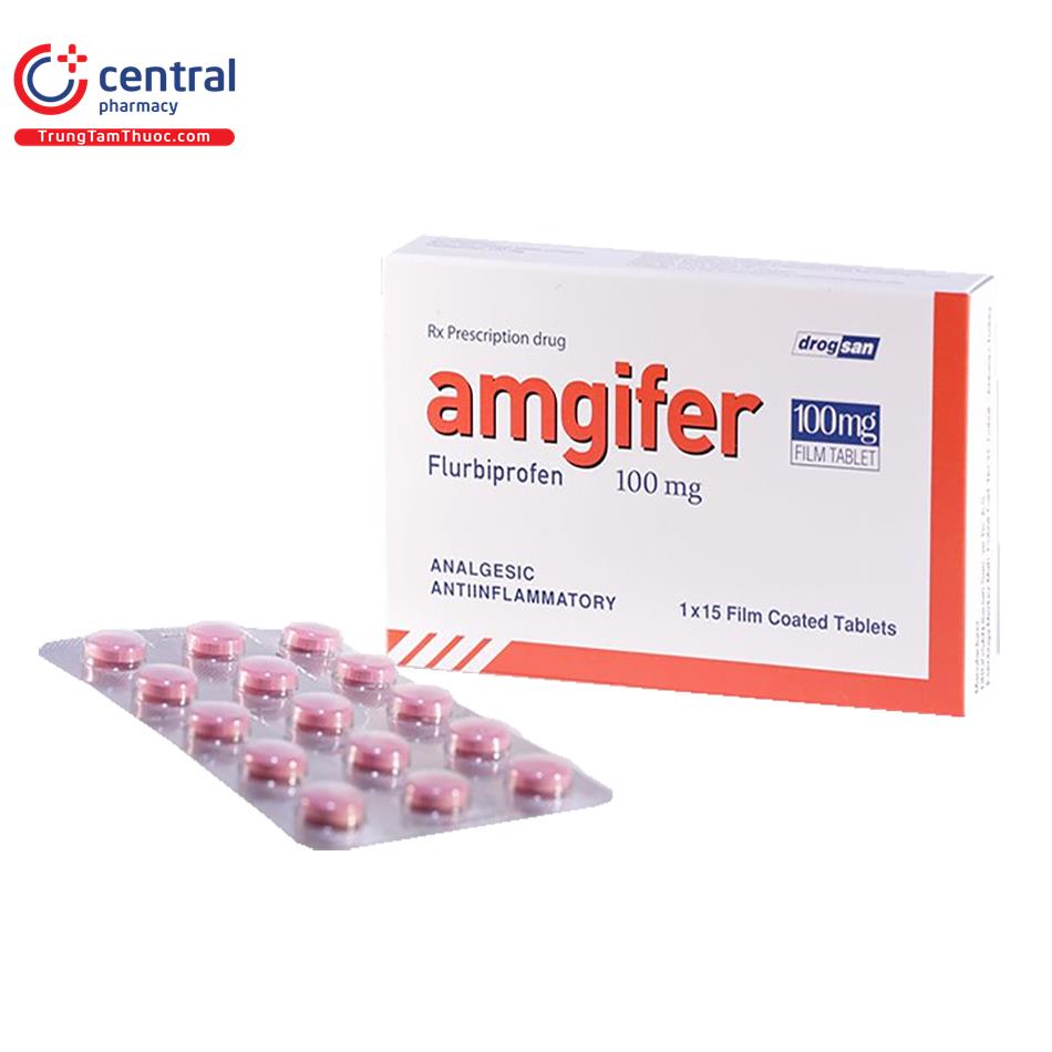 [CHÍNH HÃNG] Thuốc Amgifer giảm đau khớp, đau bụng kỳ