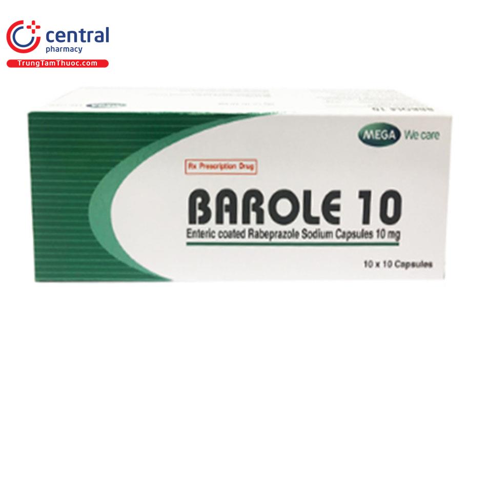 Thuốc Barole 10: liều dùng- cách dùng, lưu ý khi dùng