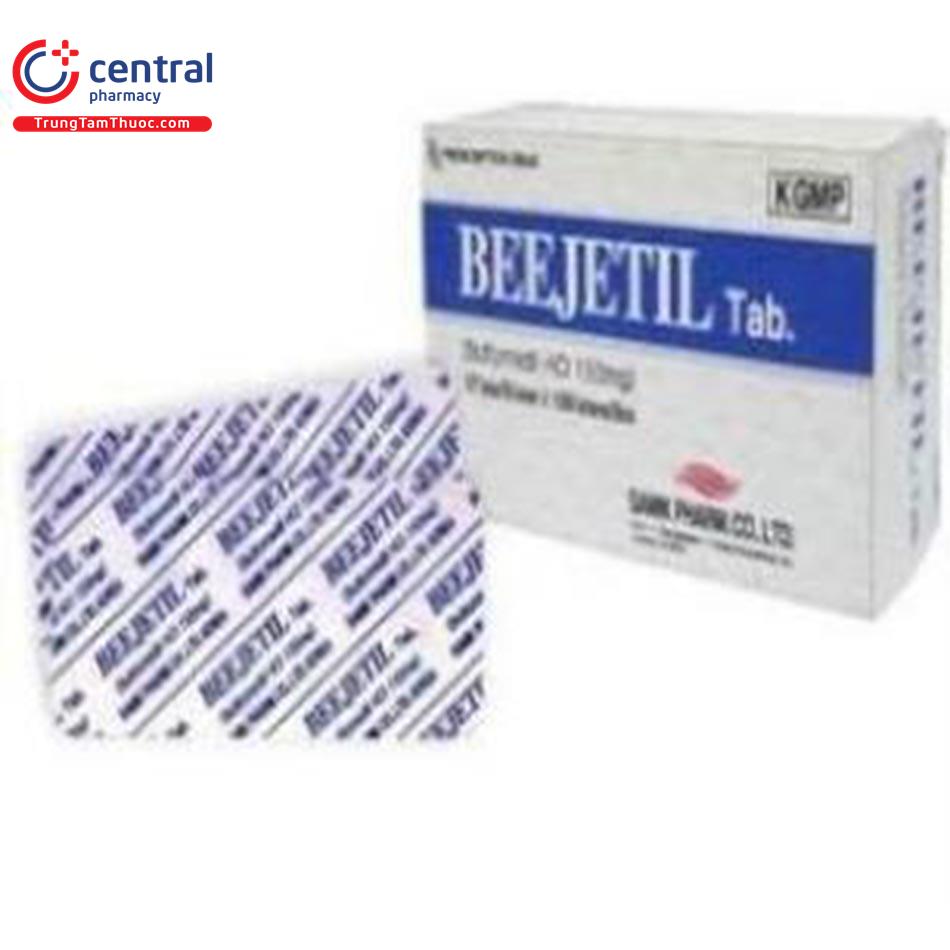 Thuốc Beejetil 150mg điều trị chóng mặt, ù tai: liều dùng, giá bán