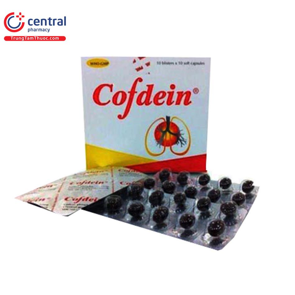Thuốc Cofdein - Thuốc làm giảm triệu chứng ho, long đờm hiệu quả