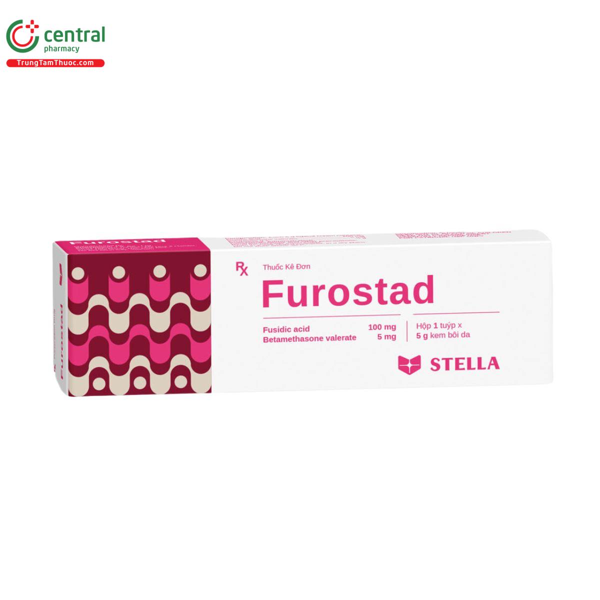 Thuốc Furostad (Hộp 01 tuýp 5g) điều trị viêm da dạng chàm
