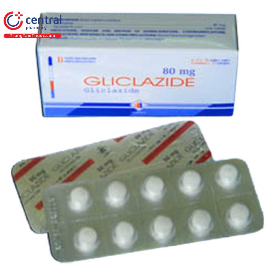 Thuốc Gliclazid 80mg Domesco điều trị tiểu đường tuýp 2