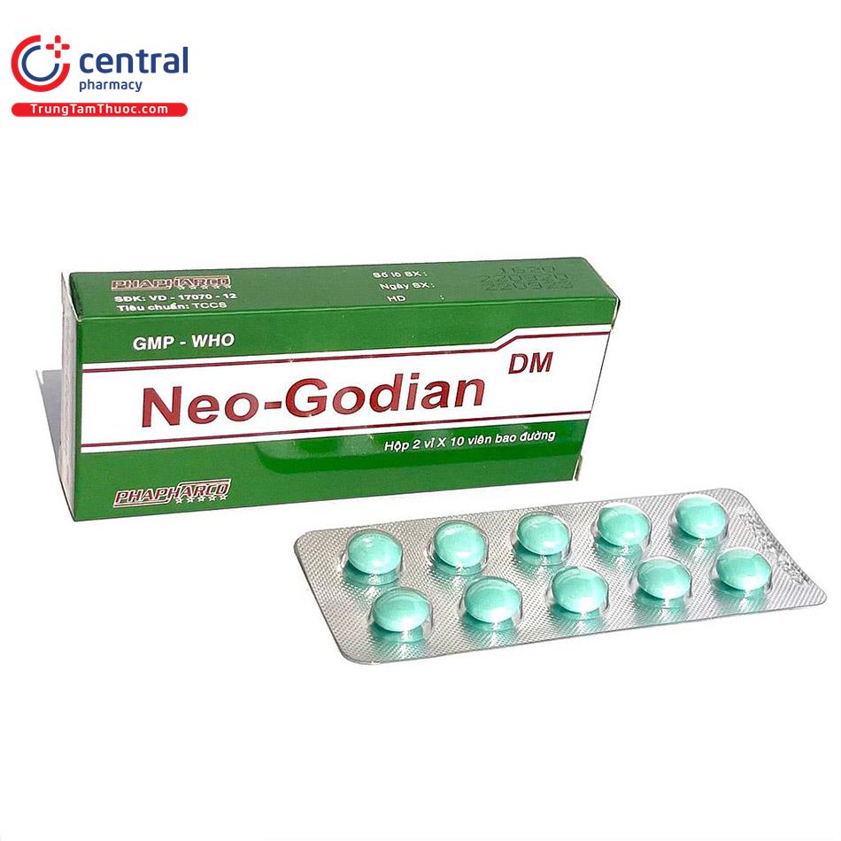 [CHÍNH HÃNG] Thuốc Neo-Godian giúp giảm ho nhanh chóng và hiệu quả