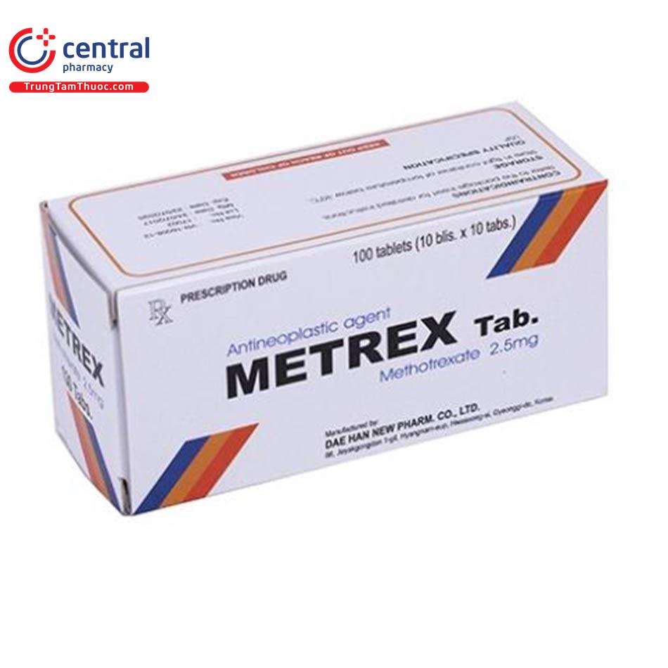 [CHÍNH HÃNG] Thuốc Metrex 2,5mg - Thuốc điều trị ung thư