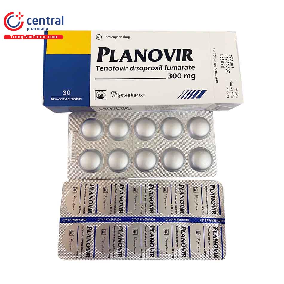 Thuốc Planovir - thuốc điều trị HIV và viêm gan B mạn tính