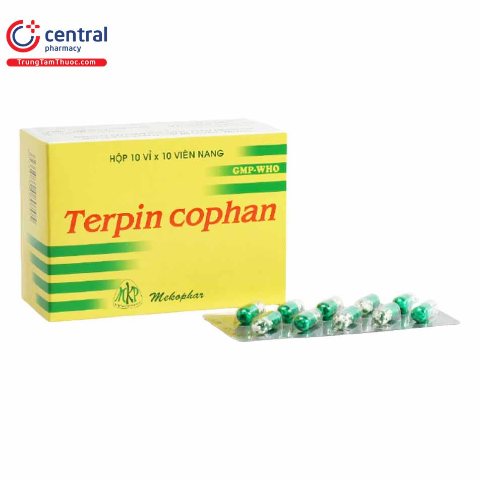 Thuốc Terpin Cophan đặc trị ho, ho có đờm nhanh chóng