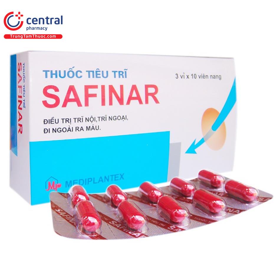 [CHÍNH HÃNG] Thuốc Tiêu Trĩ Safinar ngăn ngừa bệnh trĩ