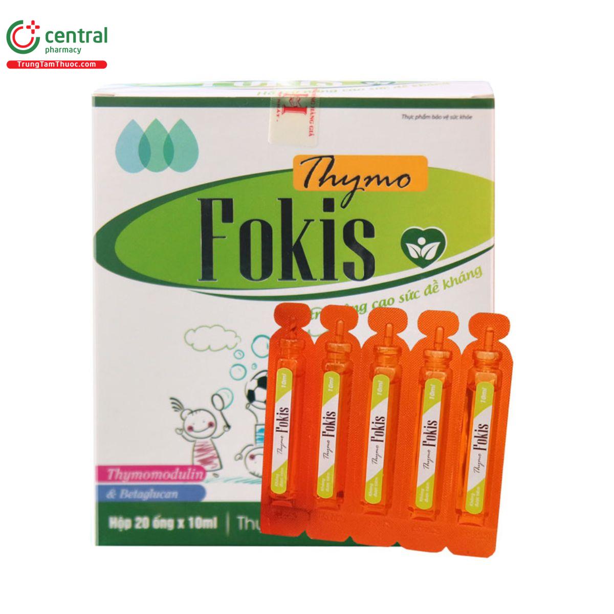 Thuốc Thymo Fokis tăng cường sức đề kháng, hỗ trợ tiêu hóa