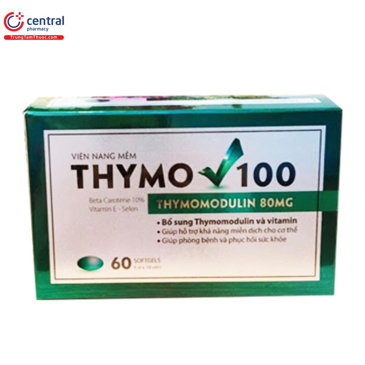 Thuốc Thymo V100 giúp bổ sung Thymomodulin và các vitamin cần thiết