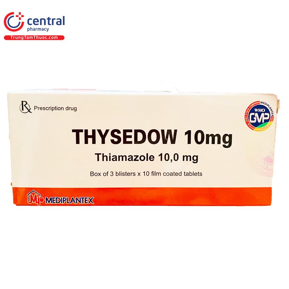 [CHÍNH HÃNG] Thuốc Thysedow 10mg - Thuốc cho người bệnh giáp