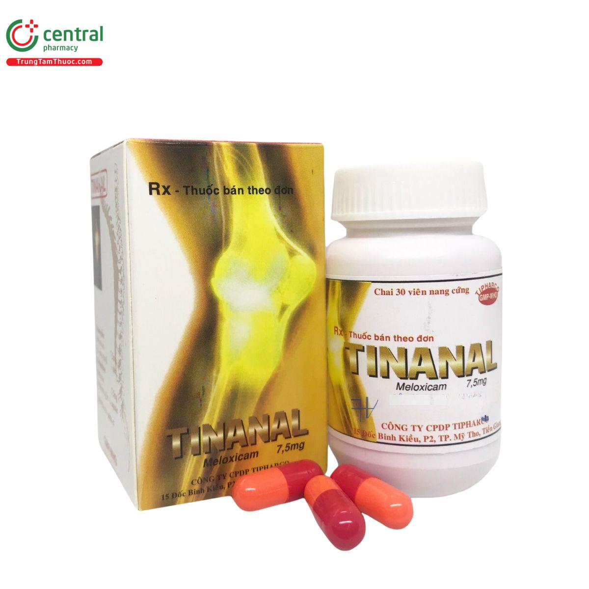 Thuốc TINANAL chống viêm, giảm đau xương khớp hiệu quả