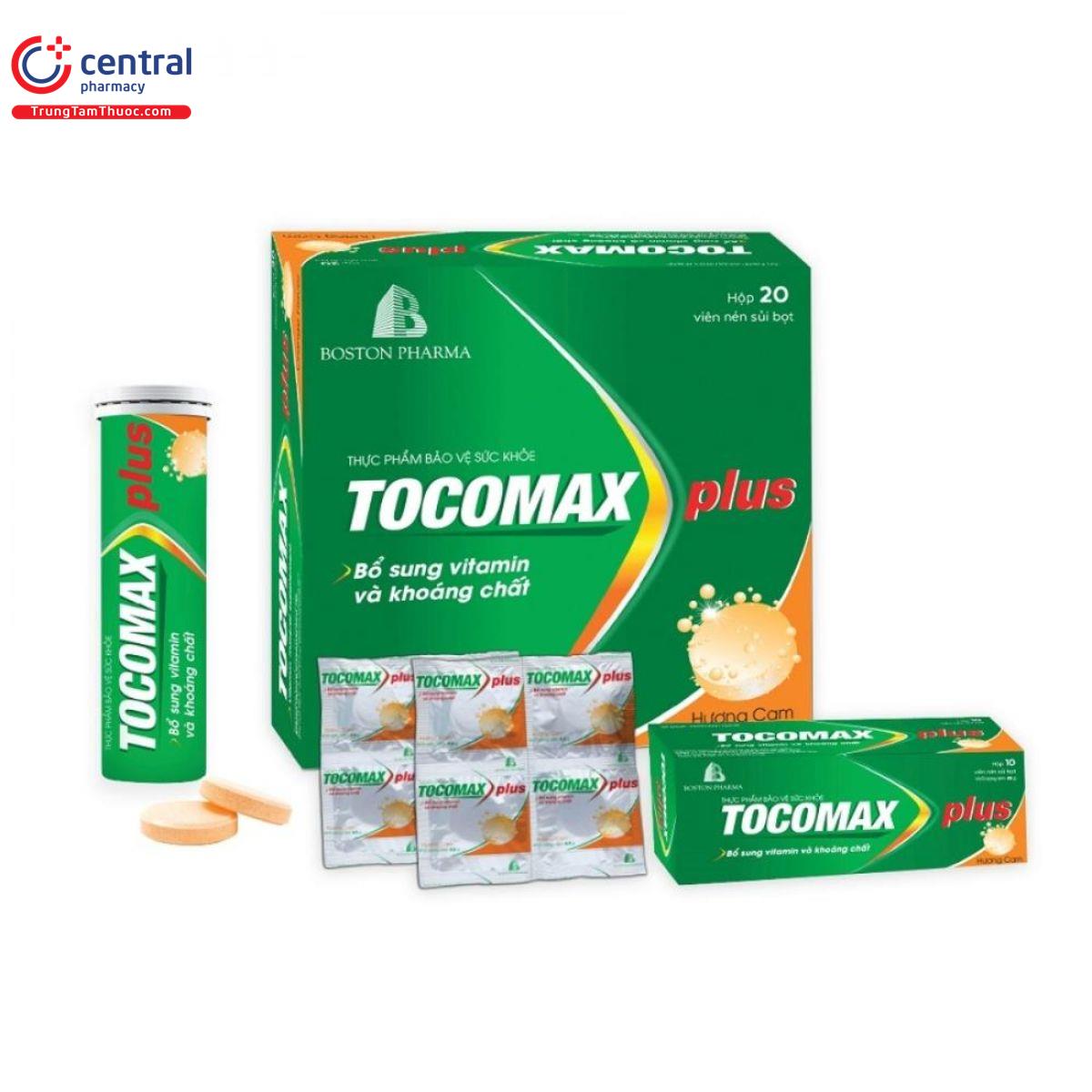 Thuốc Tocomax Plus bổ sung vitamin và khoáng chất cho cơ thể