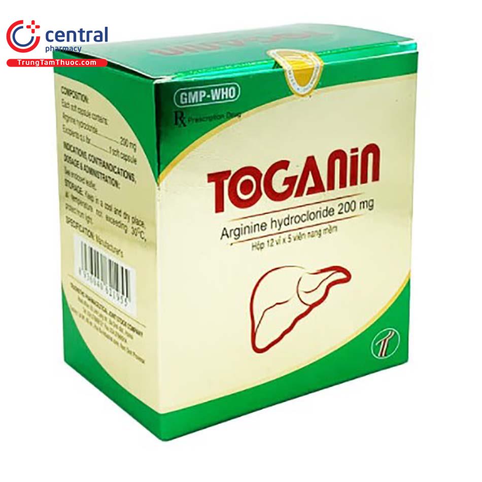 Thuốc Toganin 200mg điều trị suy giảm chức năng gan