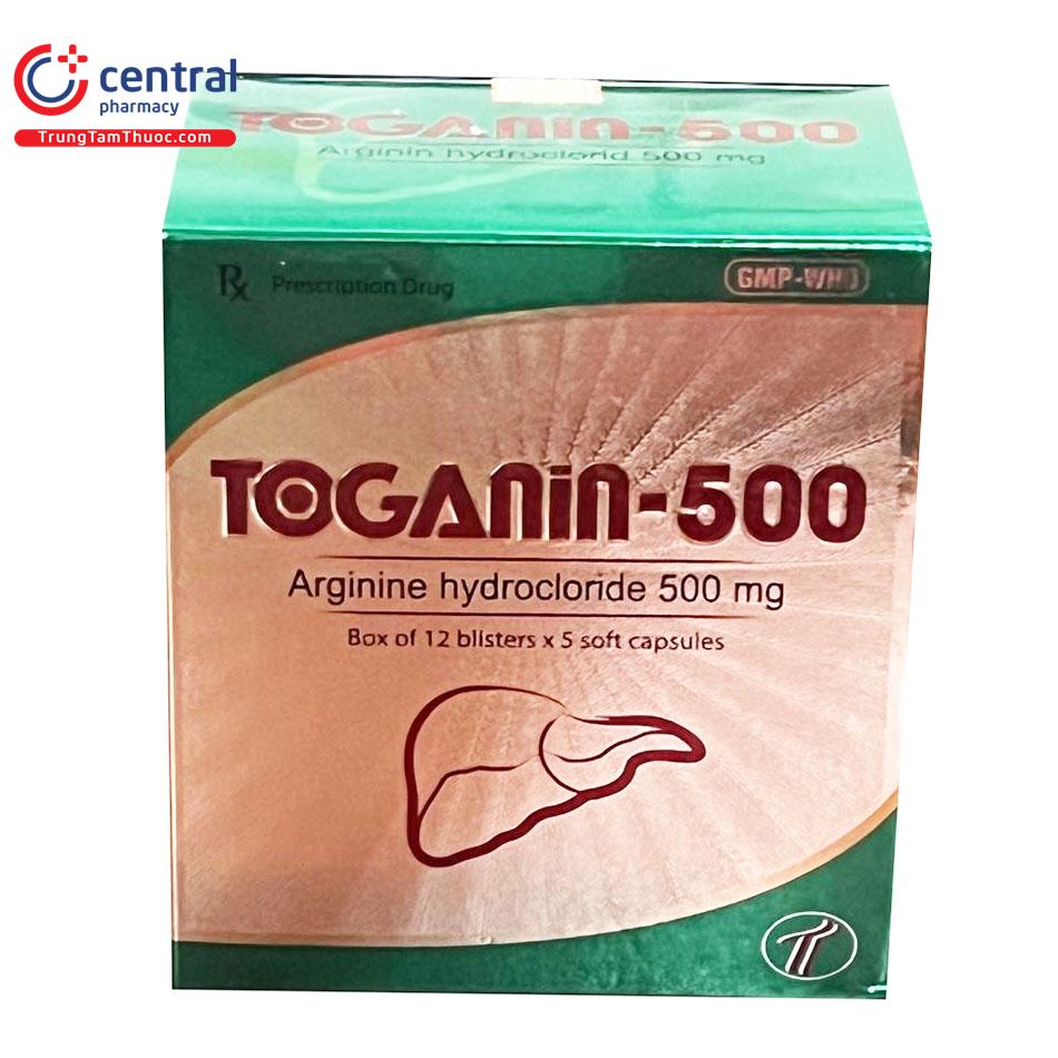 [CHÍNH HÃNG] Thuốc Toganin-500: Giảm amoniac máu, cân bằng ure
