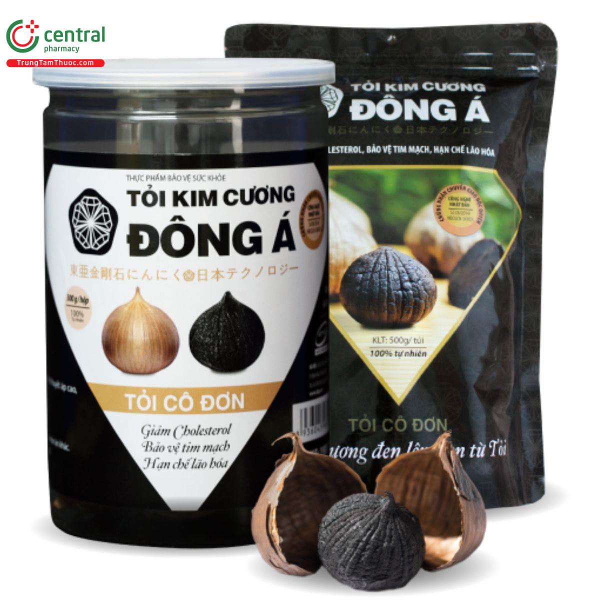 Tỏi Kim Cương Đông Á (hộp 300g) - Kích thích tiêu hóa, chống đầy hơi