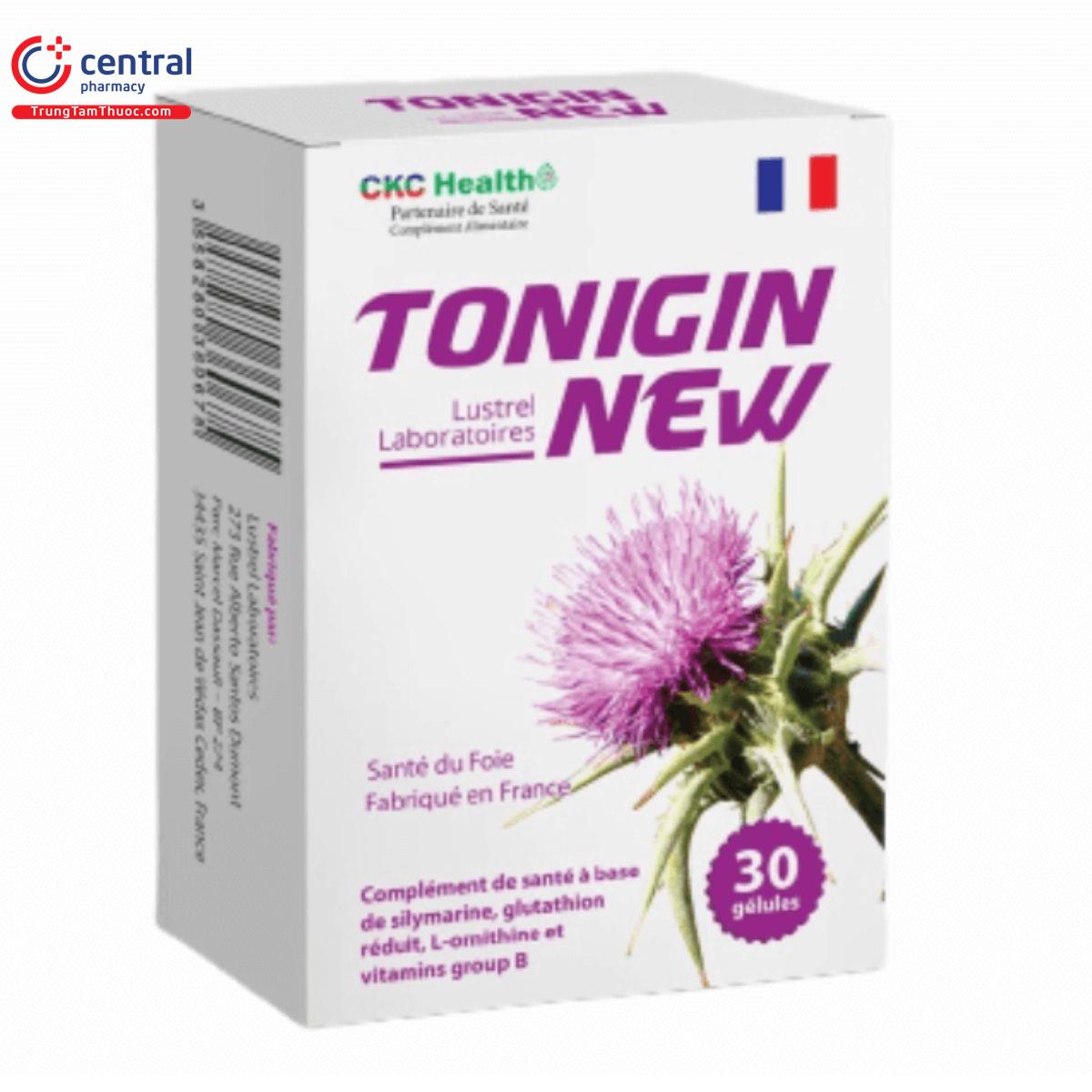 Thuốc Tonigin New 30 viên giải pháp bảo vệ và giải độc gan