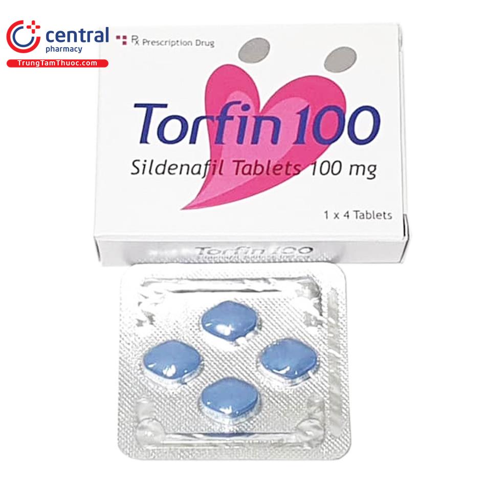 [CHÍNH HÃNG] Thuốc Torfin 100 giúp điều trị rối loạn cương dương